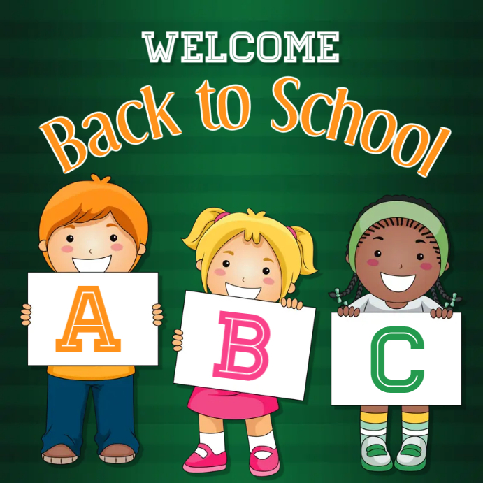 Modèle Welcome back to school flyer template | PosterMyWall