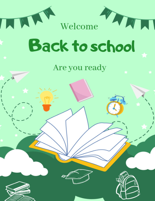 Welcome back to School template 2025 | PosterMyWall