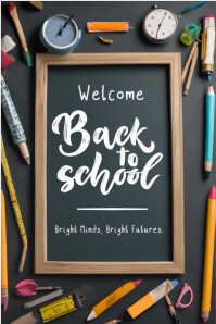 Welcome Back to School template 2025 | PosterMyWall
