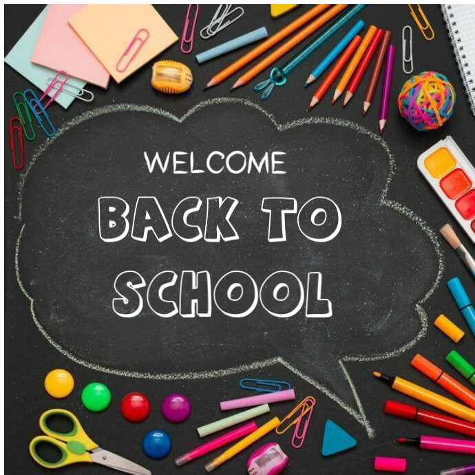 Welcome back to school template 2025 | PosterMyWall