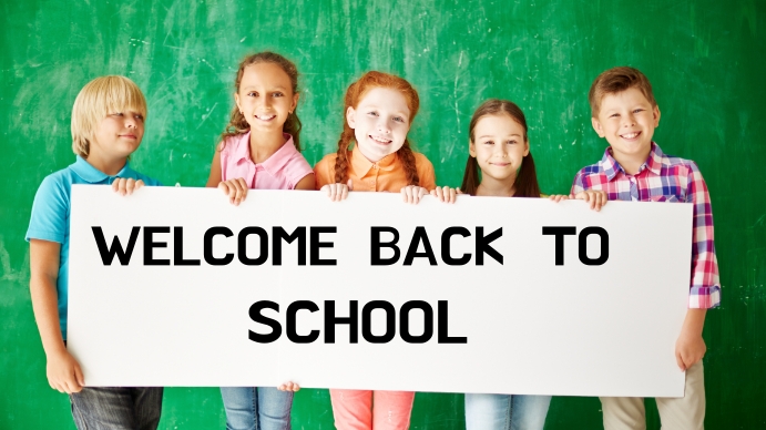 Plantilla de Bienvenida de Regreso a la Escuela | PosterMyWall
