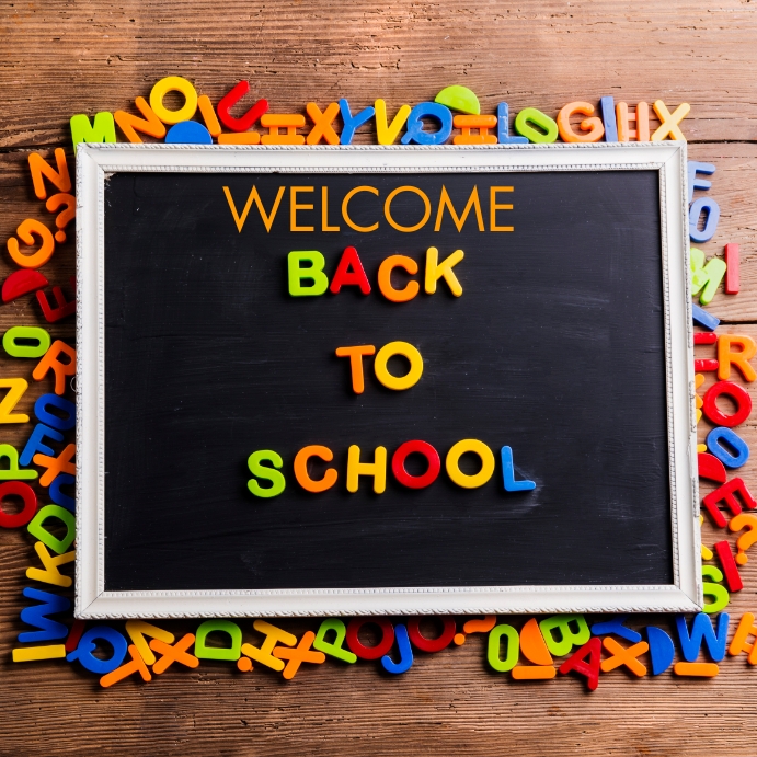 welcome back to school template | PosterMyWall
