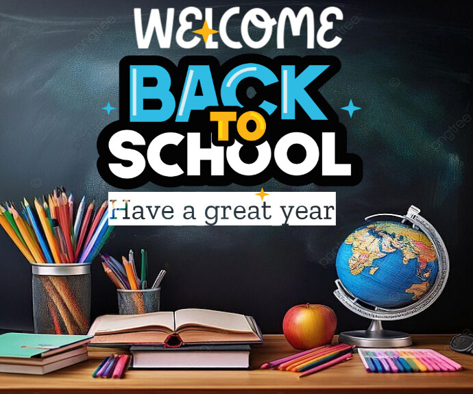 Welcome back to school template2025 | PosterMyWall