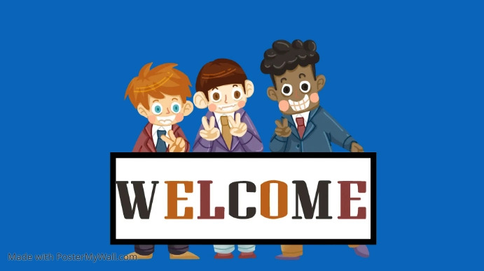 Copy of welcome banner (22) | PosterMyWall
