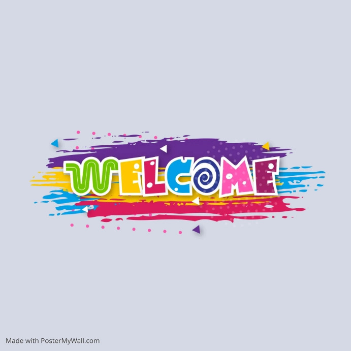 welcome banner (26) Template | PosterMyWall