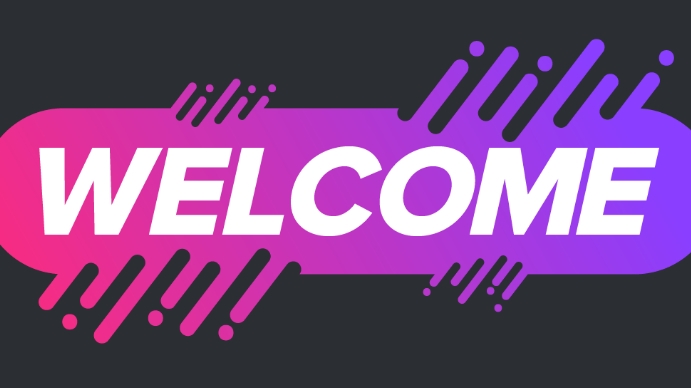 welcome banner (3) Template | PosterMyWall