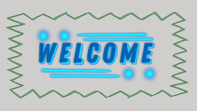 welcome banner (9) Template | PosterMyWall