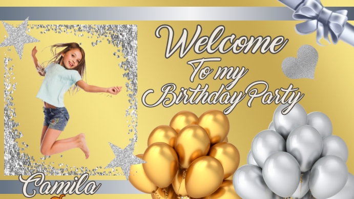 WELCOME BIRTHDAY KIDS (1) Template | PosterMyWall