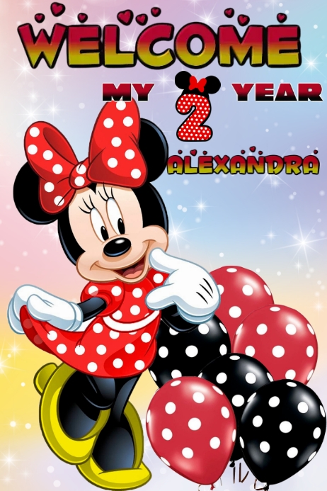WELCOME BIRTHDAY PARTY KIDS (1) Template | PosterMyWall