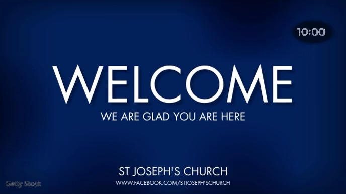 Welcome Church Digital Display Template | PosterMyWall
