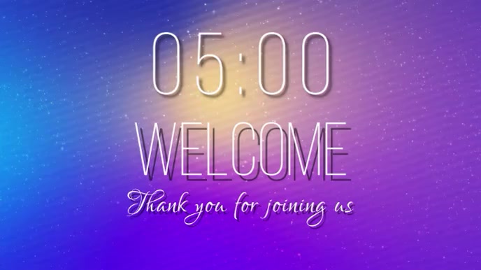 welcome countdown Template | PosterMyWall
