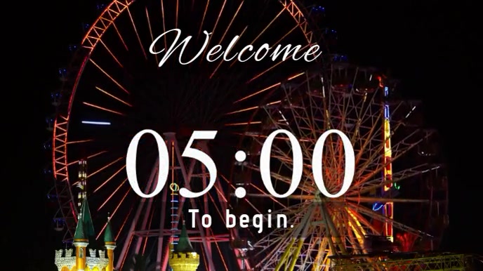 welcome countdown Template | PosterMyWall