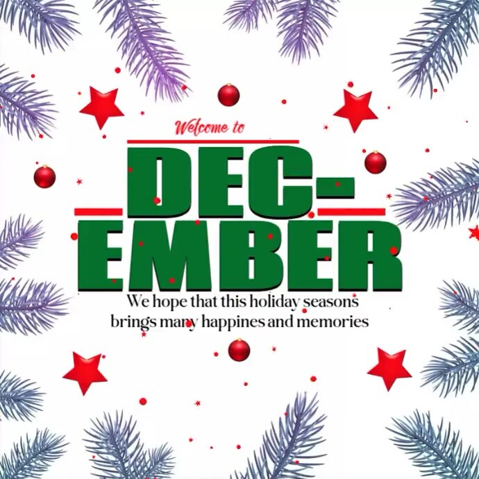 Copy of Welcome December Ads | PosterMyWall