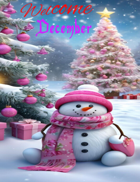 Welcome December Template | PosterMyWall