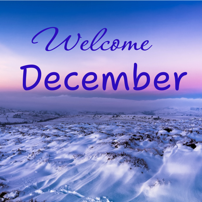 Welcome December Template | PosterMyWall
