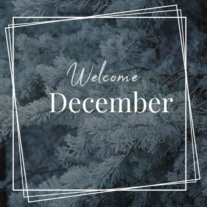 Welcome December Flyer Template | PosterMyWall