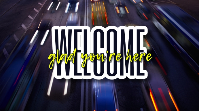 Plantilla de welcome | PosterMyWall