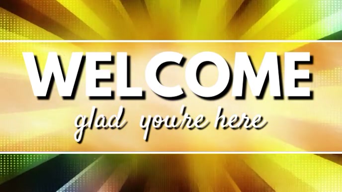 Welcome Template | PosterMyWall