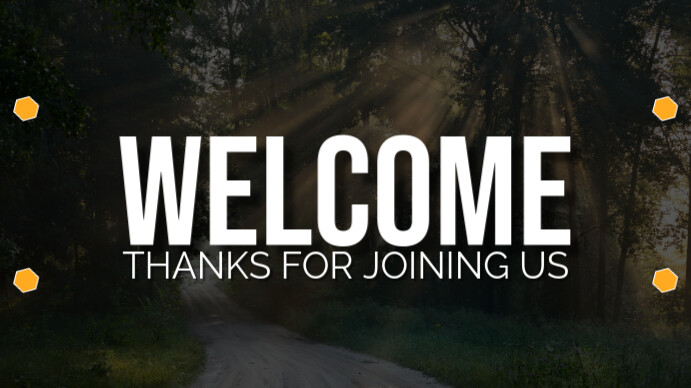 Welcome Template | PosterMyWall