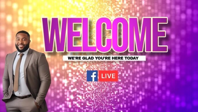 WELCOME Template | PosterMyWall