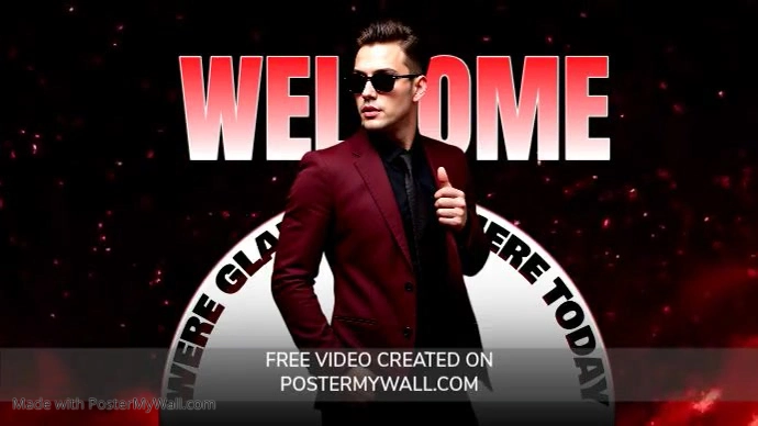 WELCOME Template | PosterMyWall