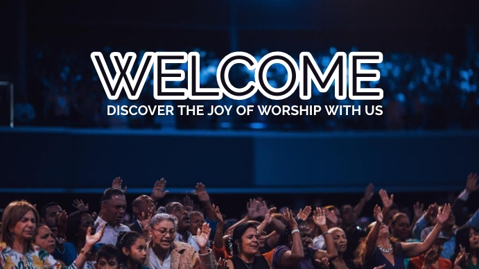 WELCOME Template | PosterMyWall