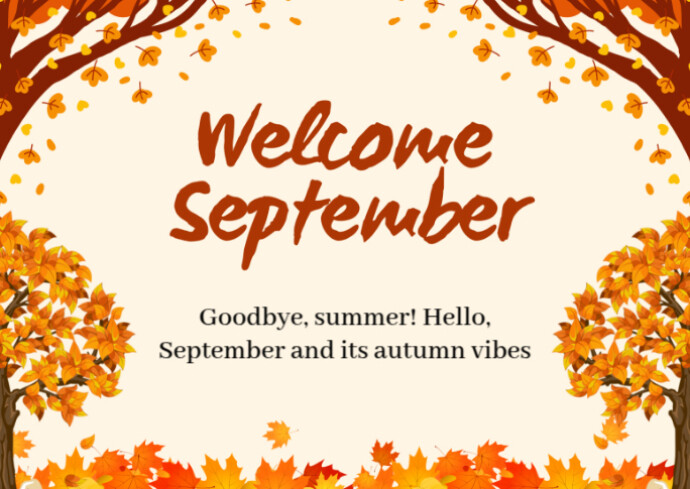 Welcome Template | PosterMyWall