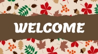 Welcome Poster BLUE Template | PosterMyWall