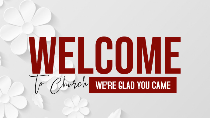 welcome digital display Template | PosterMyWall