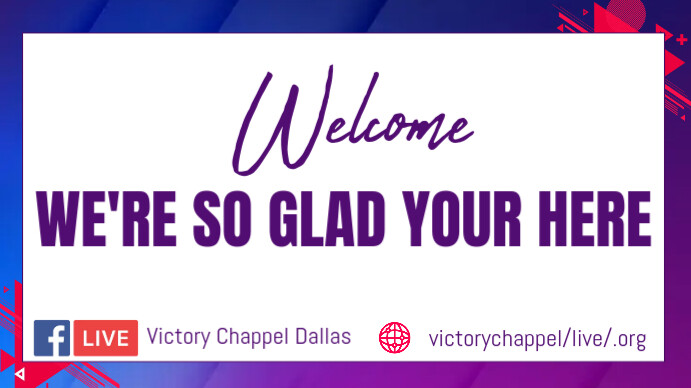 welcome digital display Template | PosterMyWall