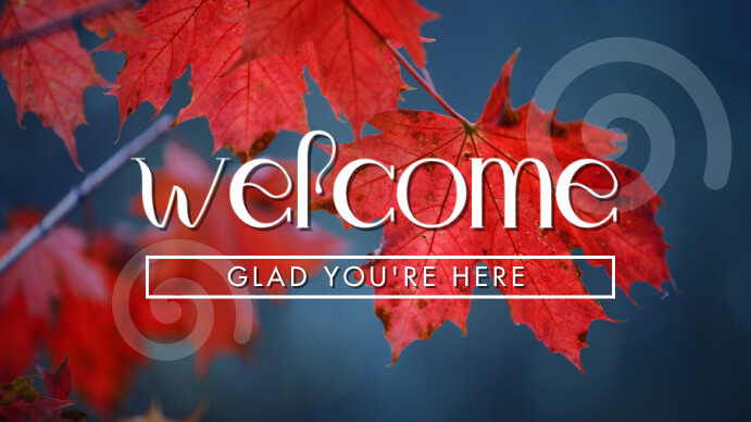 Welcome Digital Display Template | PosterMyWall