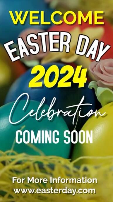 Welcome easter day flyers Template | PosterMyWall