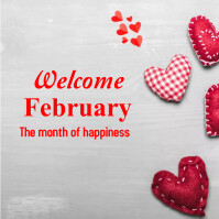 Welcome February Template | PosterMyWall