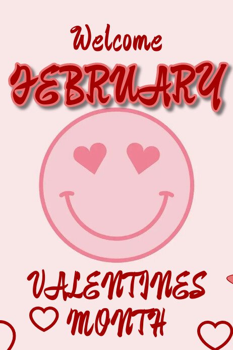welcome February Template | PosterMyWall