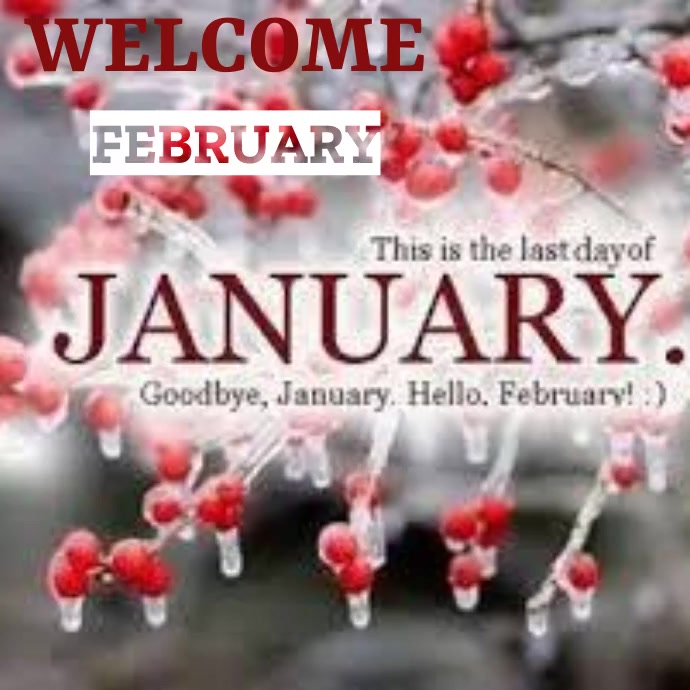 Welcome February Instagram post Template | PosterMyWall