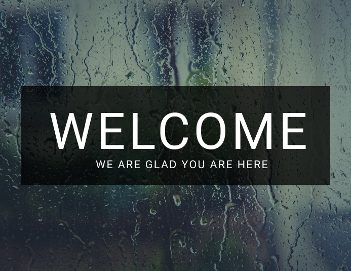 Plantilla de Bienvenida | PosterMyWall