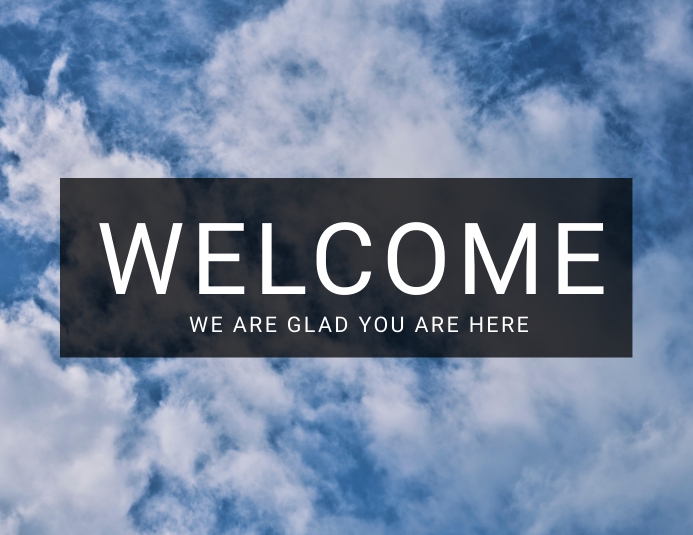Copy of Welcome flyer | PosterMyWall