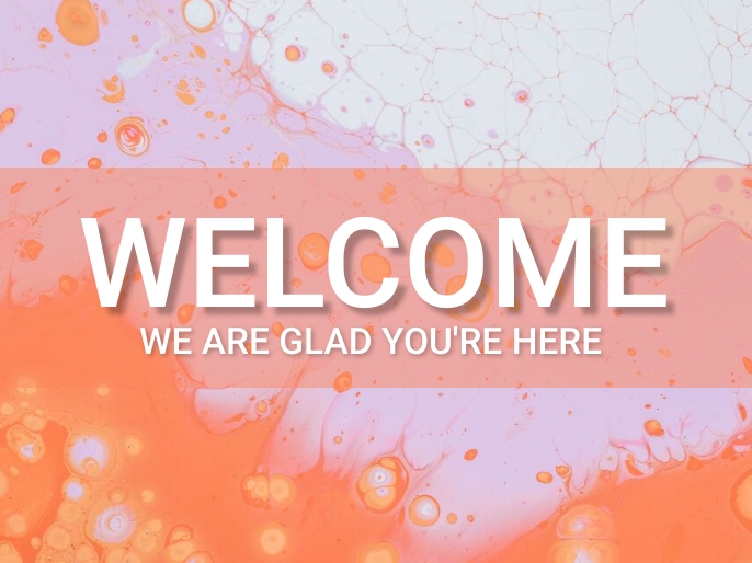 Welcome flyer/tag Template | PosterMyWall