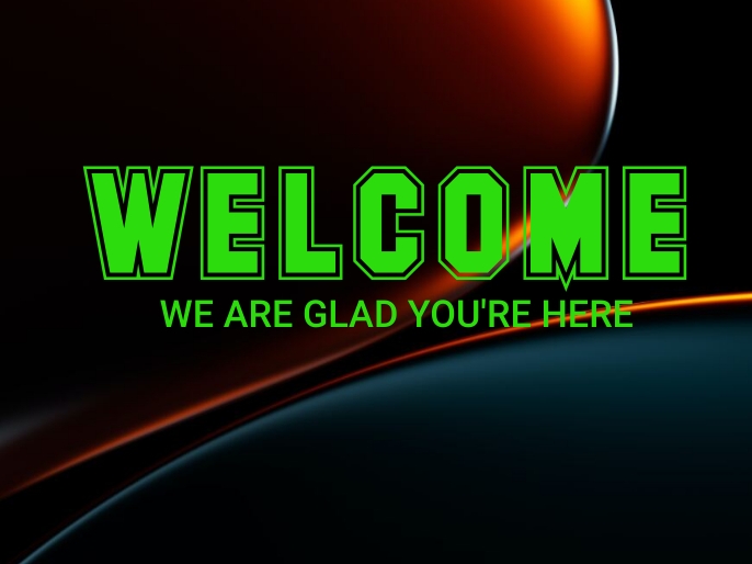 Welcome flyer/tag Template | PosterMyWall