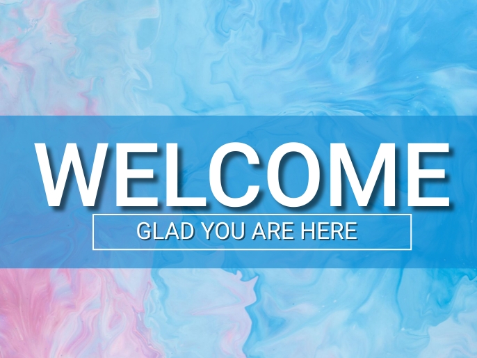 Welcome flyer/tag Template | PosterMyWall