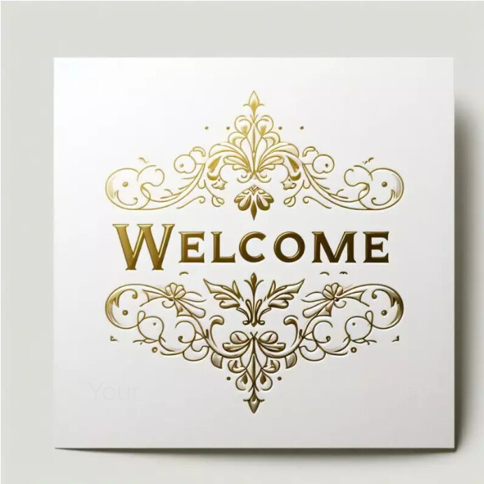 Welcome flyer template | PosterMyWall