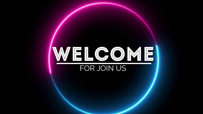 Welcome for join us Template | PosterMyWall