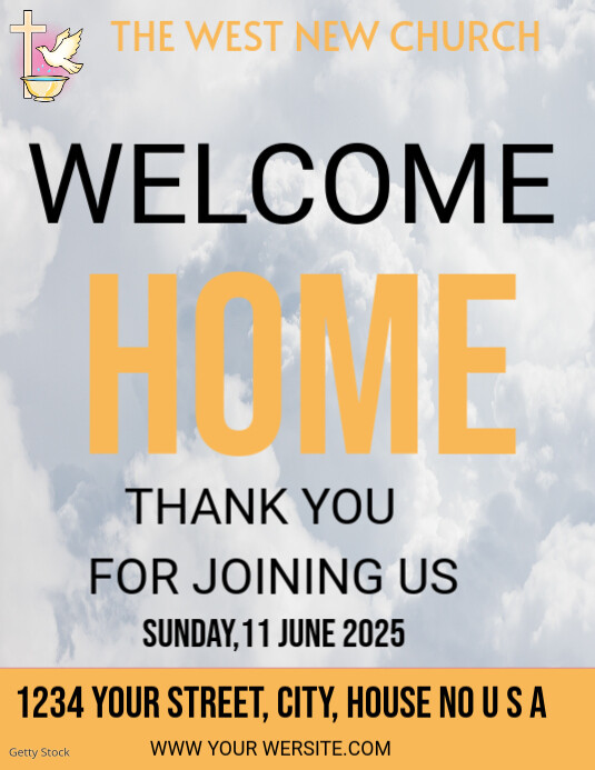 Copy of welcome home | PosterMyWall