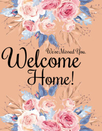 Welcome home Template | PosterMyWall