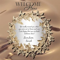 Welcome Home Template | PosterMyWall