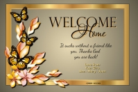 Welcome Home Template | PosterMyWall