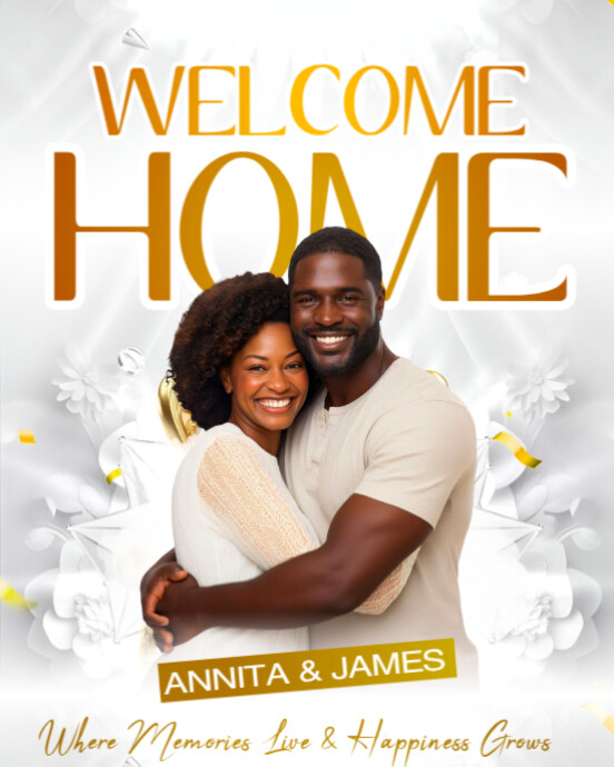 Copy of Welcome home homecoming editable image name printable ...