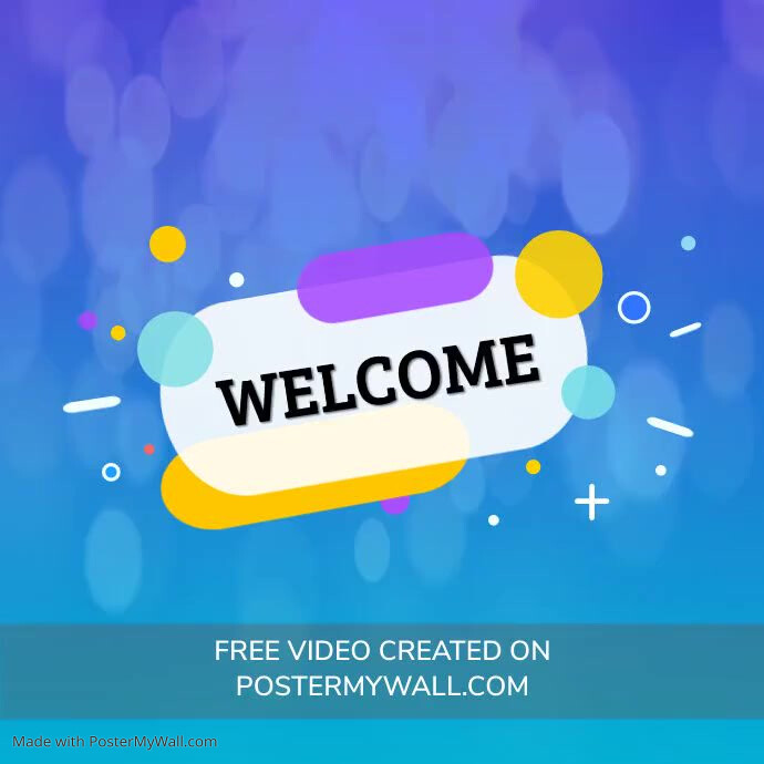 Welcome Instagram video Post Template | PosterMyWall
