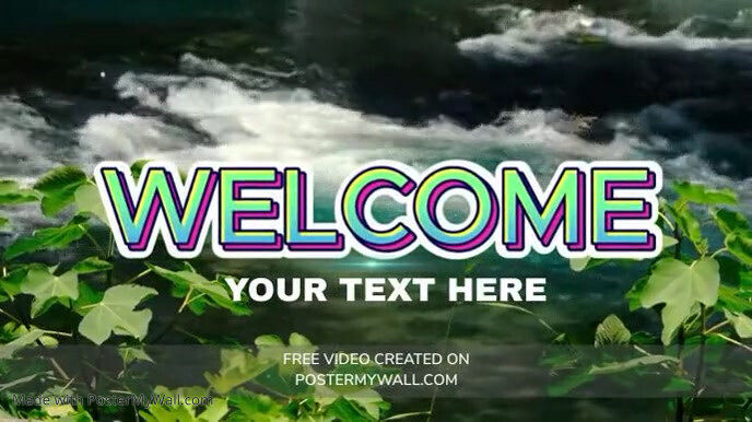 Modèle WELCOME INTRO | PosterMyWall