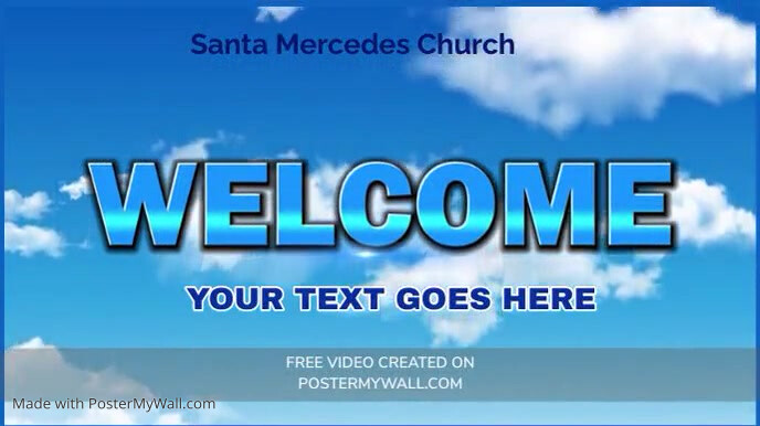 WELCOME INTRO Template | PosterMyWall